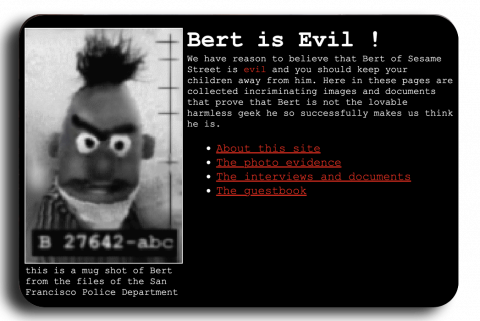 Bert is Evil! | Igna Co
